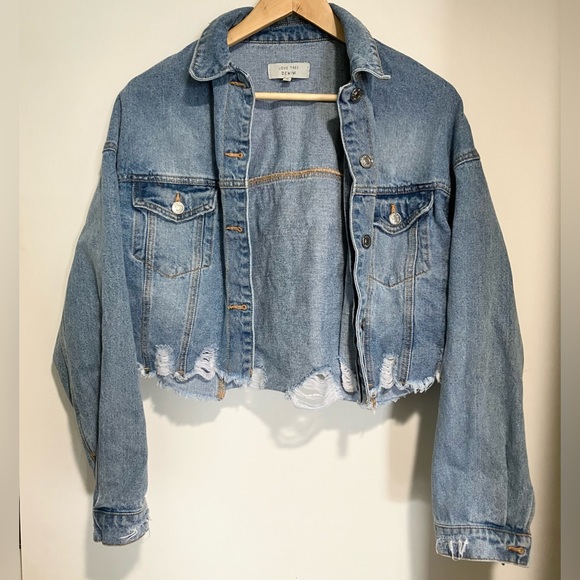 Love Tree | Jackets & Coats | Love Tree Denim Jean Jacket Medium | Poshmark
